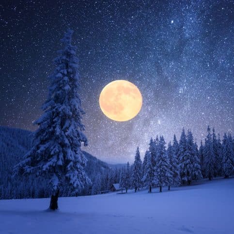 Snow Moon: spiritual meaning - Awakening State